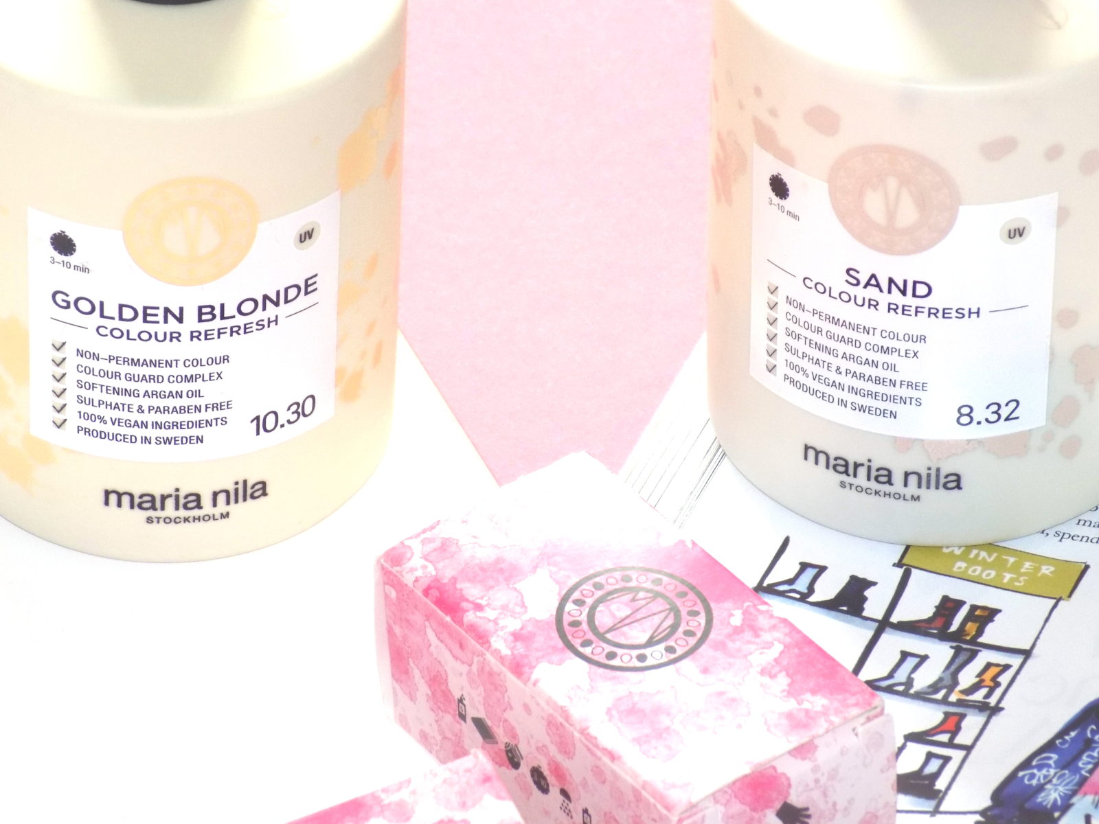 Maria Nila Colour Refresh - Little Blonde Blog x